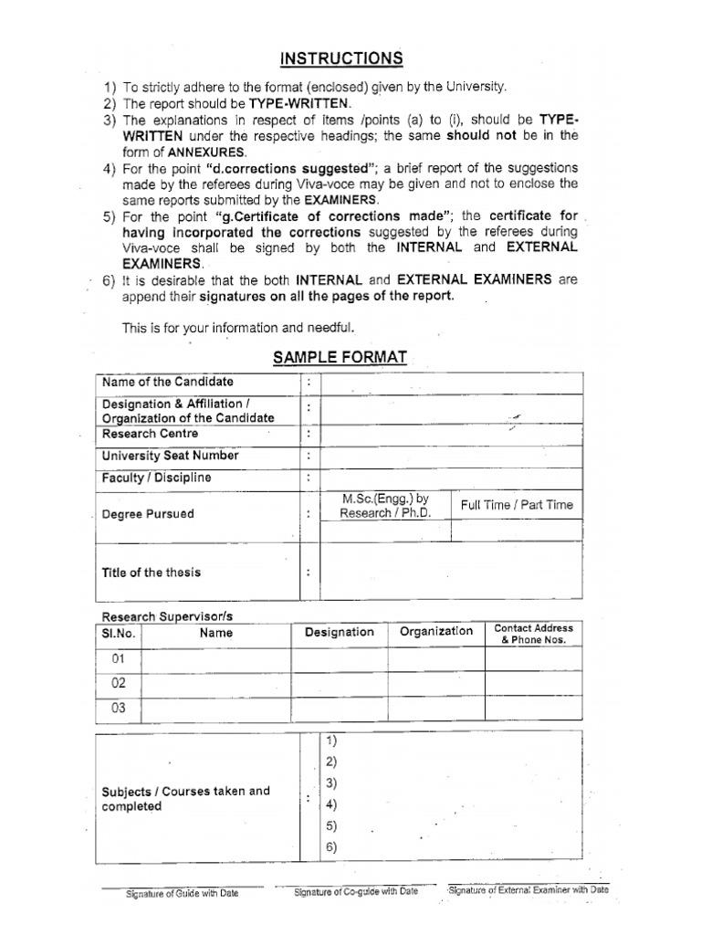 Viva Sample Report | PDF