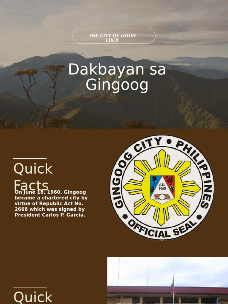 Gingoog City | PDF
