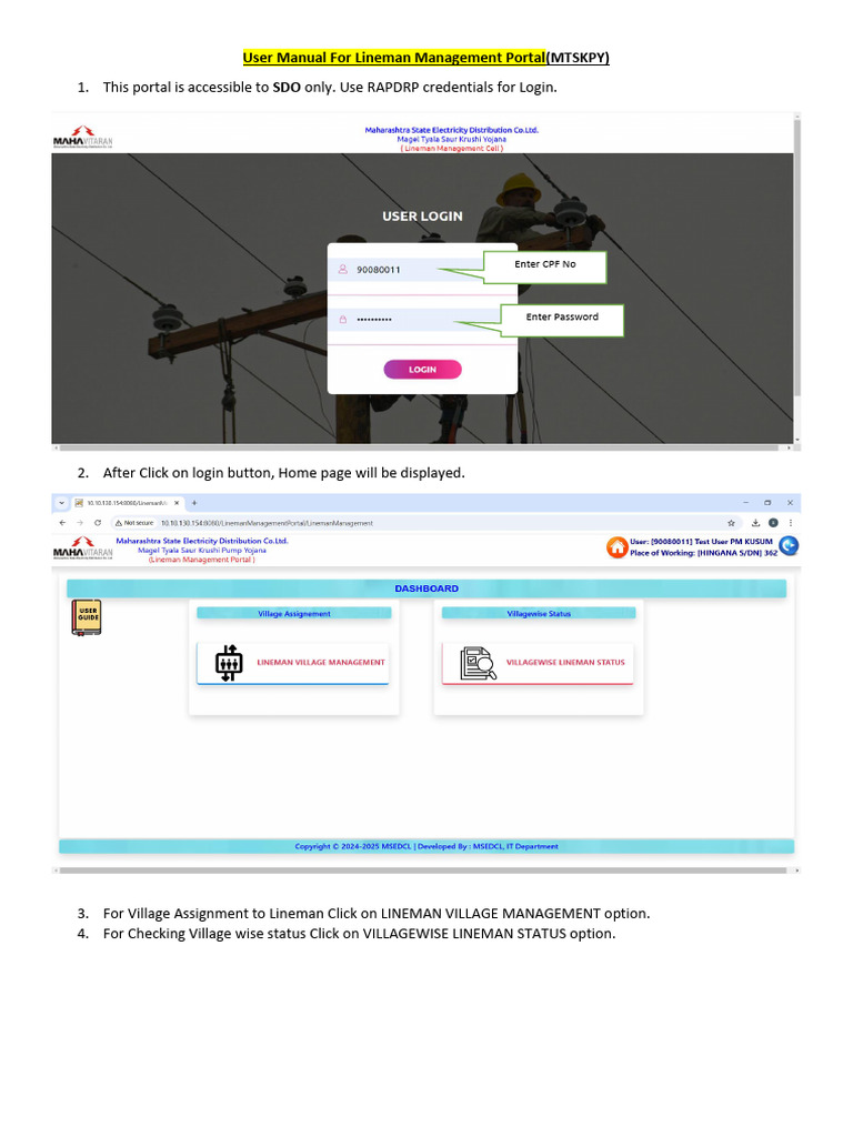 Lineman Management Manual-MTSKPY | PDF