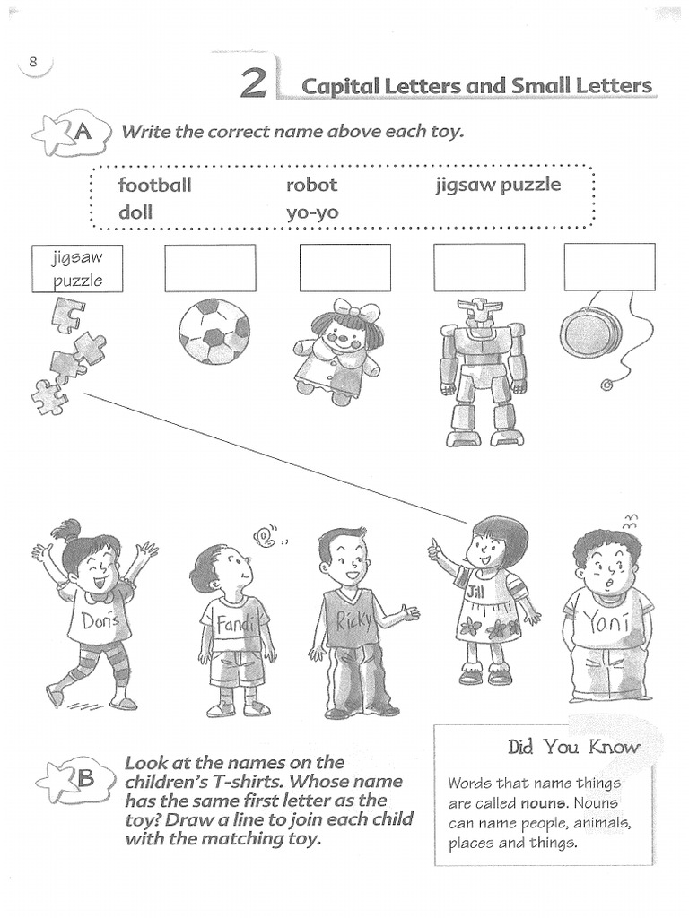 U2-Capital Letters and Small Letters | PDF