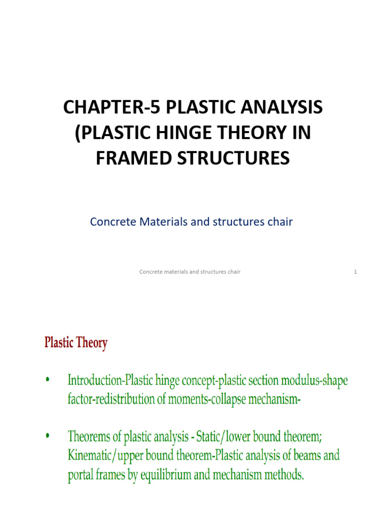 Structural Design 2012 Plastic Analysis | PDF | Concrete | Rectangle