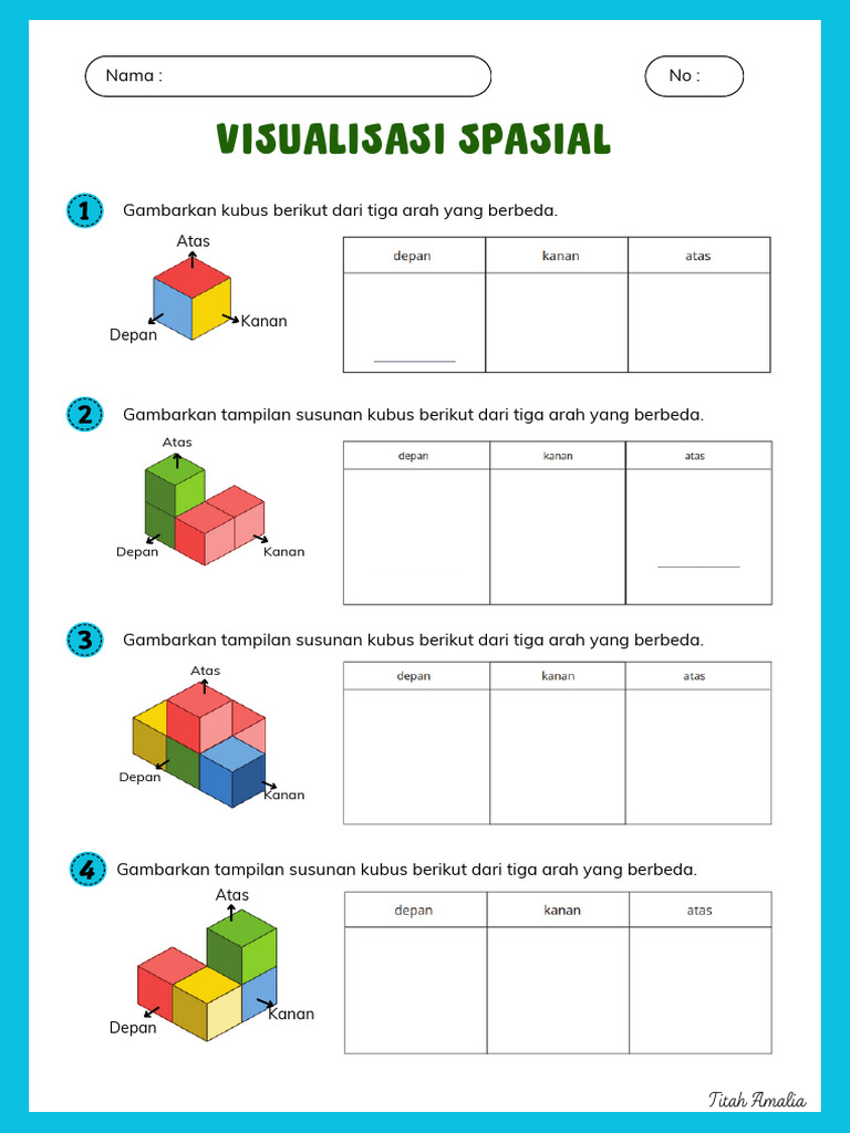 LKPD Matematika Kelas 6 Bab 3 Kubus Dan Balok | PDF