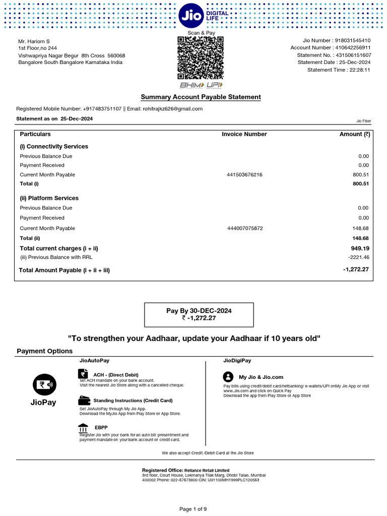 My - Bill - 14 Dec, 2024-20 Dec, 2024 - 778610741239.pdf1737354217646 ...