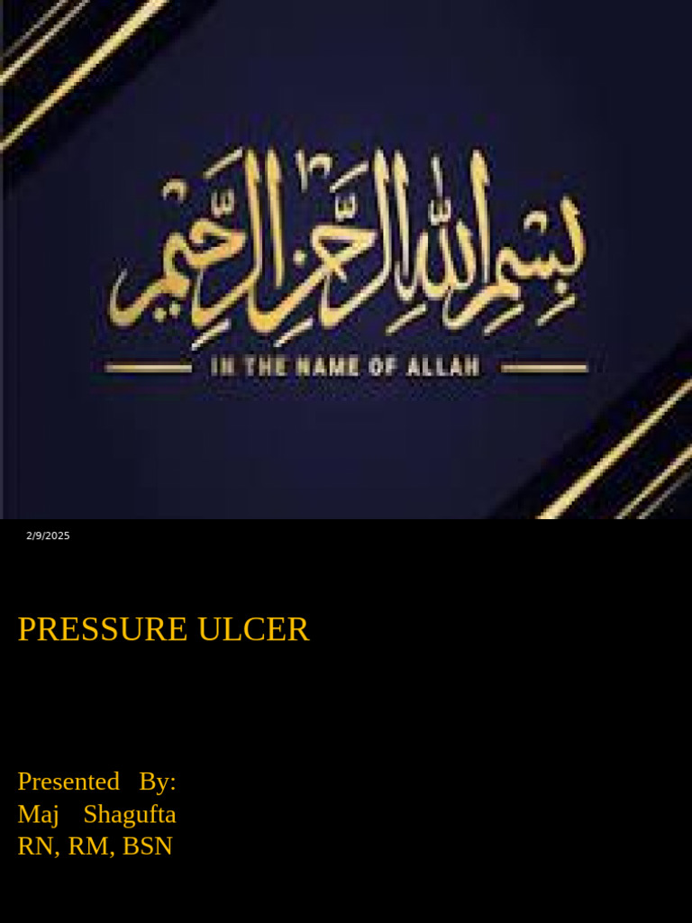 Understanding Pressure Ulcers in Healthcare | PDF