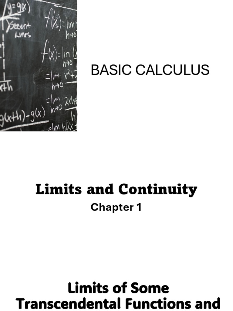 Some-Special-Limit | PDF | Function (Mathematics) | Exponential Function