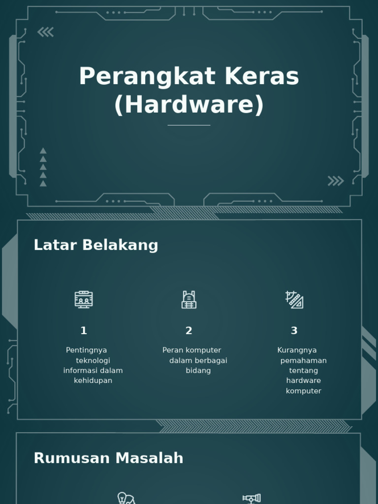 Memahami Perangkat Keras Komputer | PDF