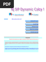 SIP & SWP - Calculator - Template | PDF