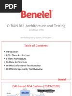 ORAN M Plane Reference Guide | PDF