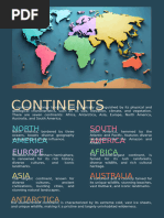 Seven Continents Song Lyrics | PDF | Continent | Earth Sciences