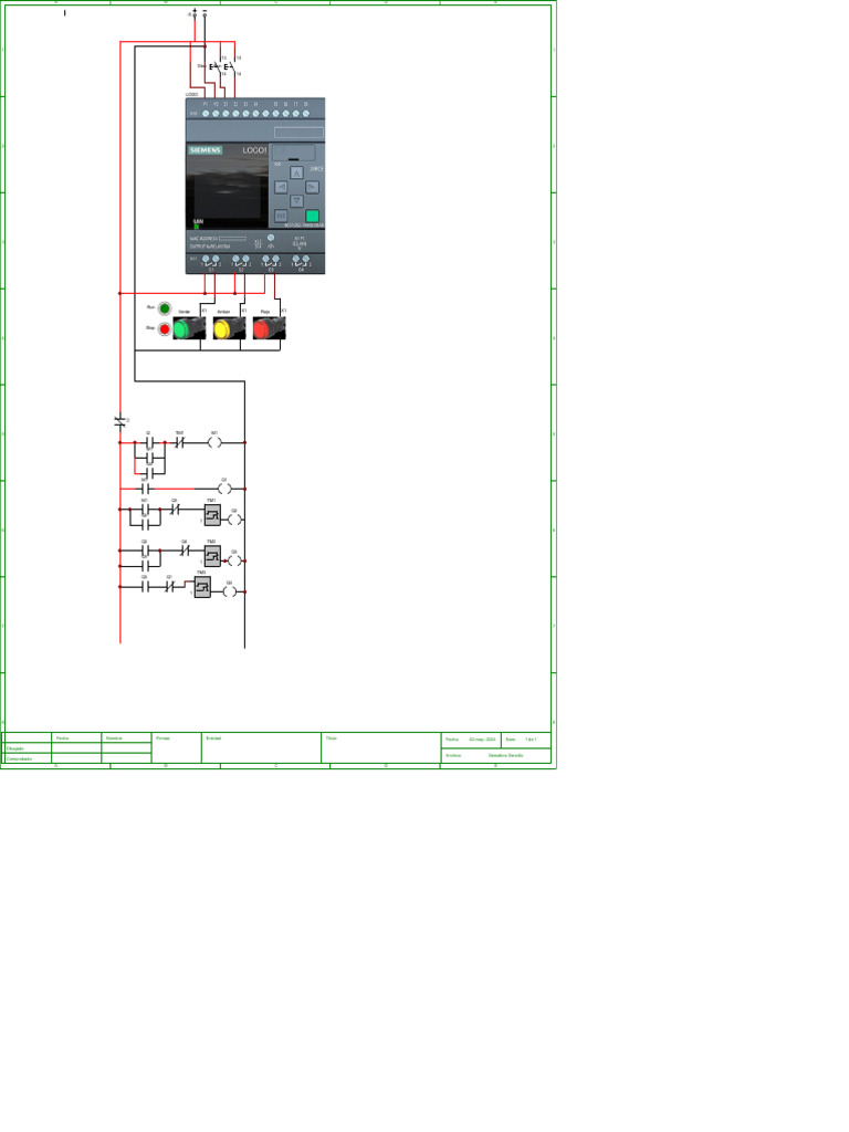 3 Semaforo Sencillo PDF PLC | PDF