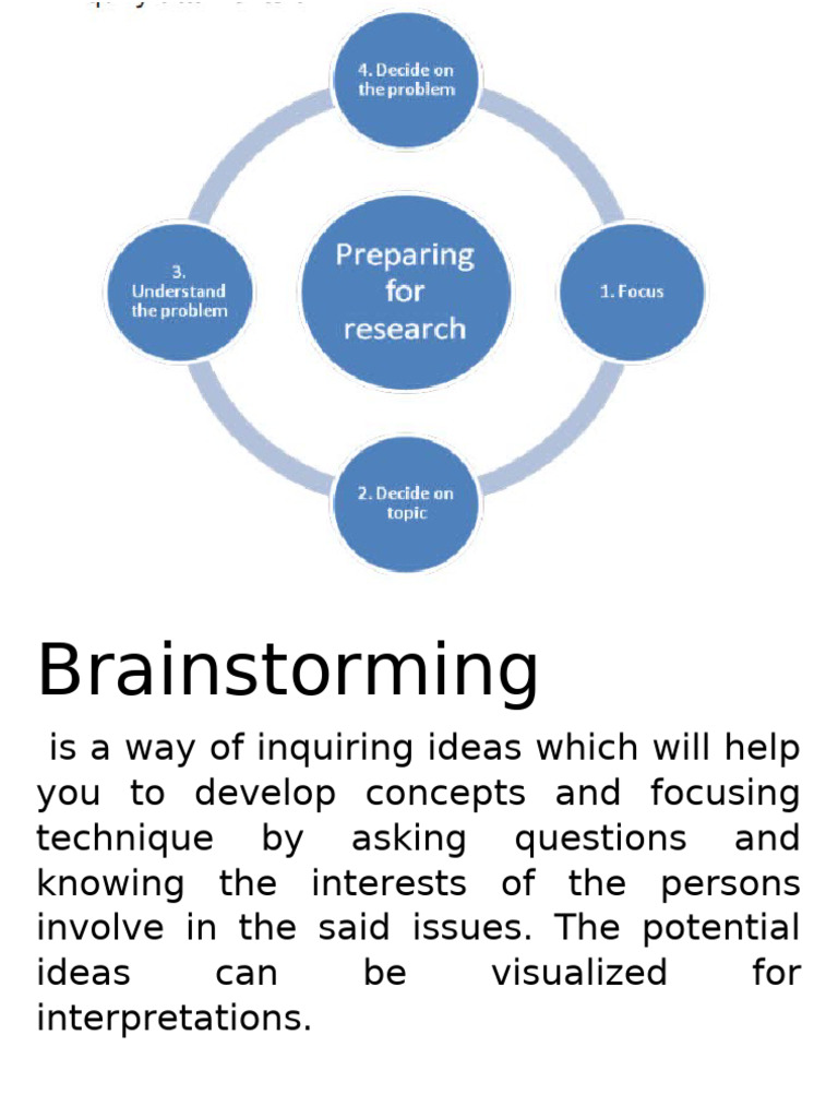 Brainstorming | PDF