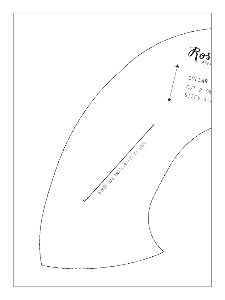 Rosery Collar Template 2 | PDF