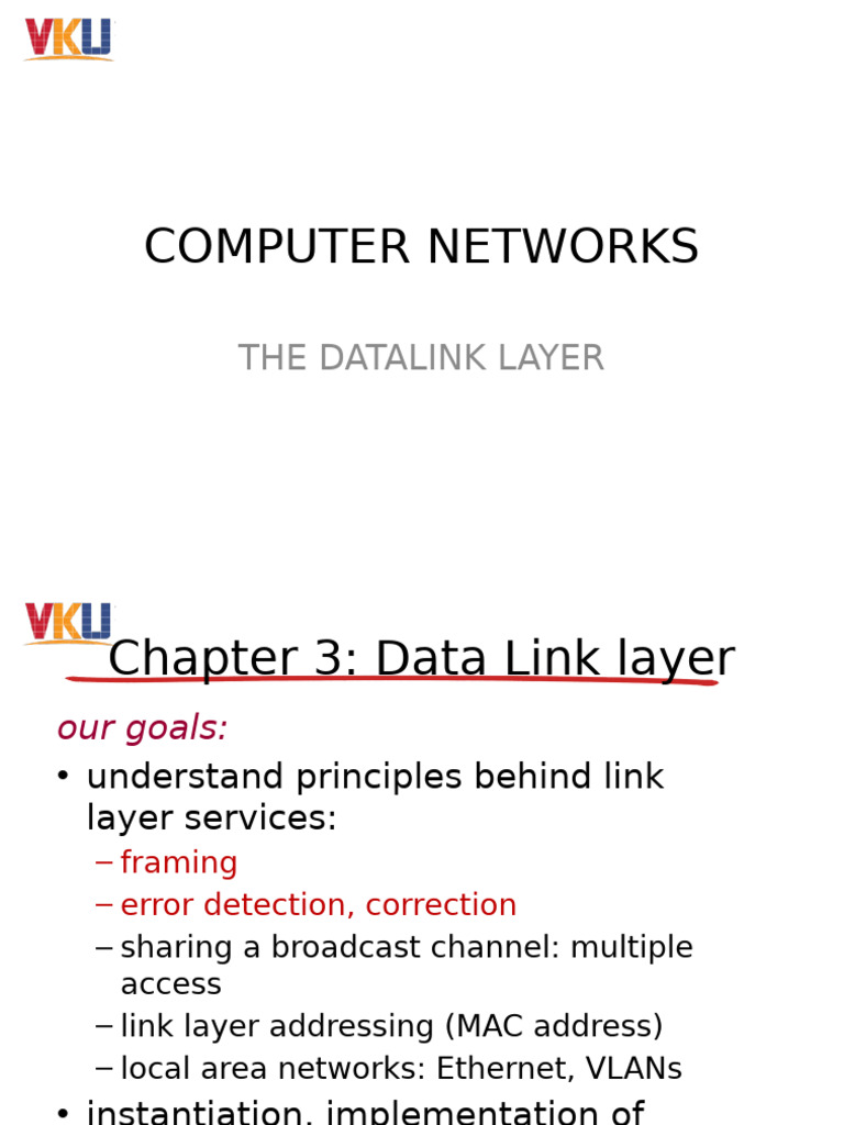 ComputerNetwork C3 en | PDF | Computer Network | Error Detection And Correction