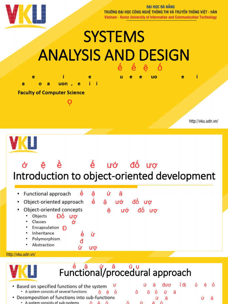 SAD - Ch1 - Introduction To Object-Oriented Development | PDF