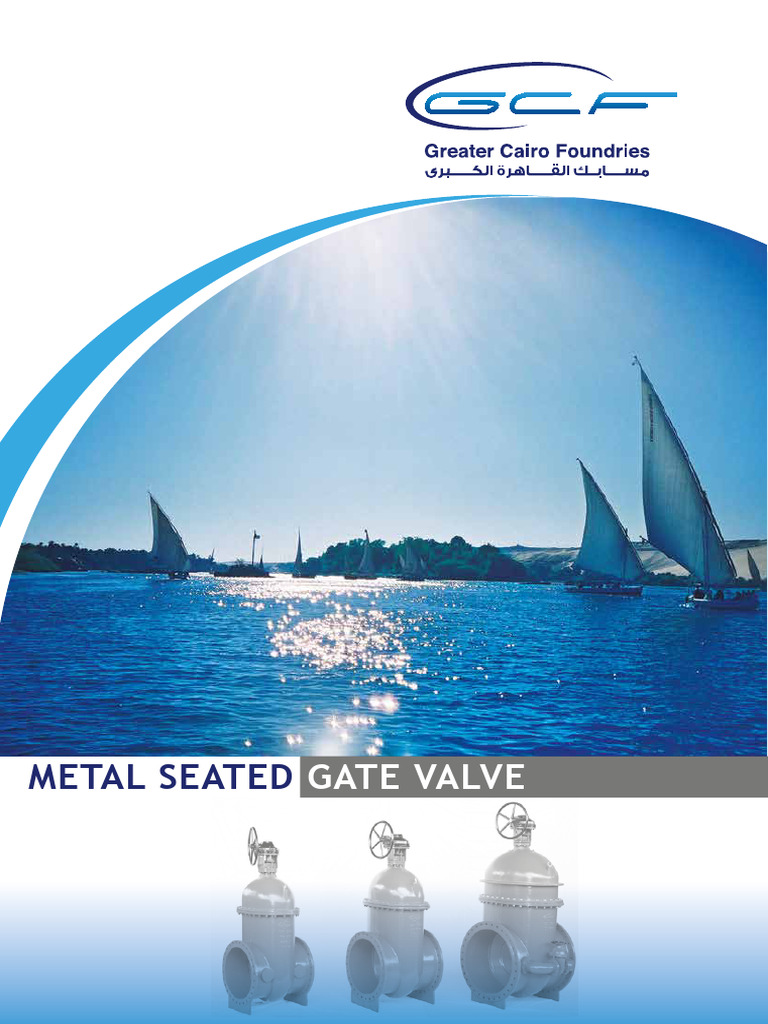 GCF Metal Seated Gate Valves Series | PDF | Valve | Leak