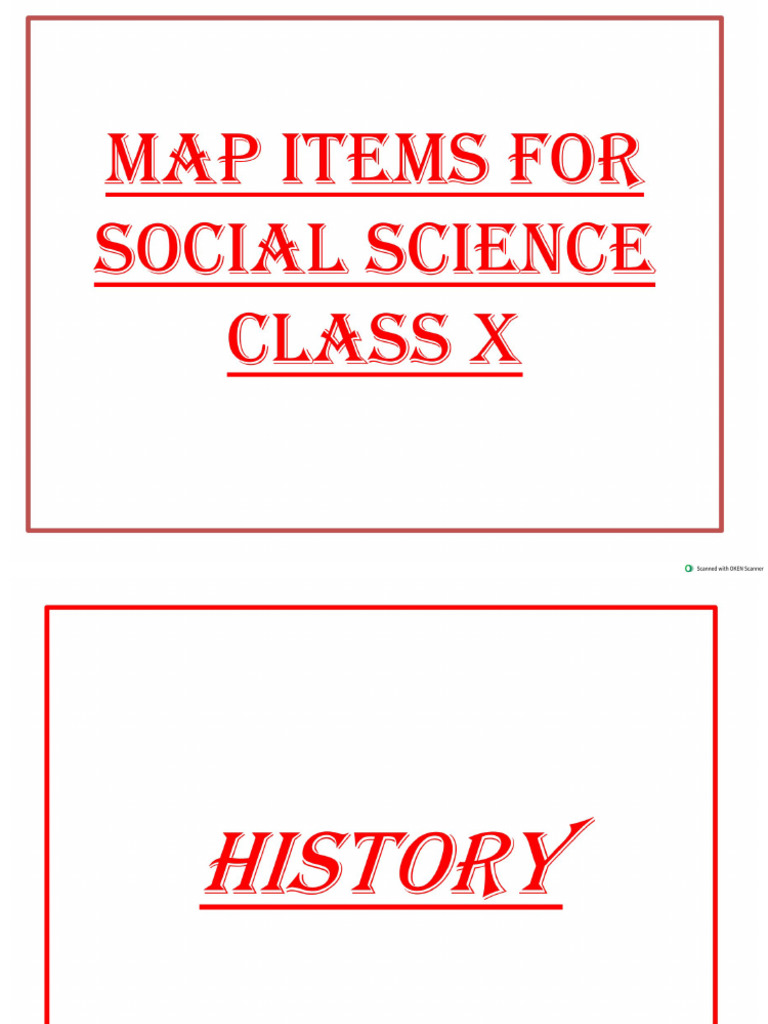 Map Syllabus | PDF