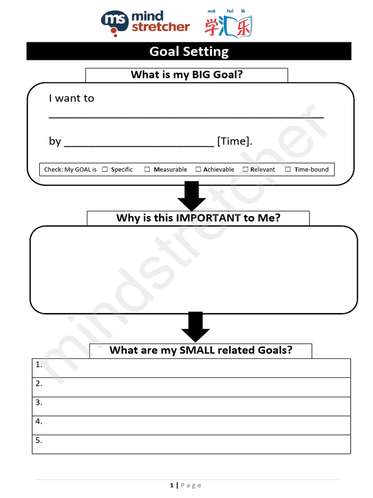 Goal Setting Template and Action Plan | PDF