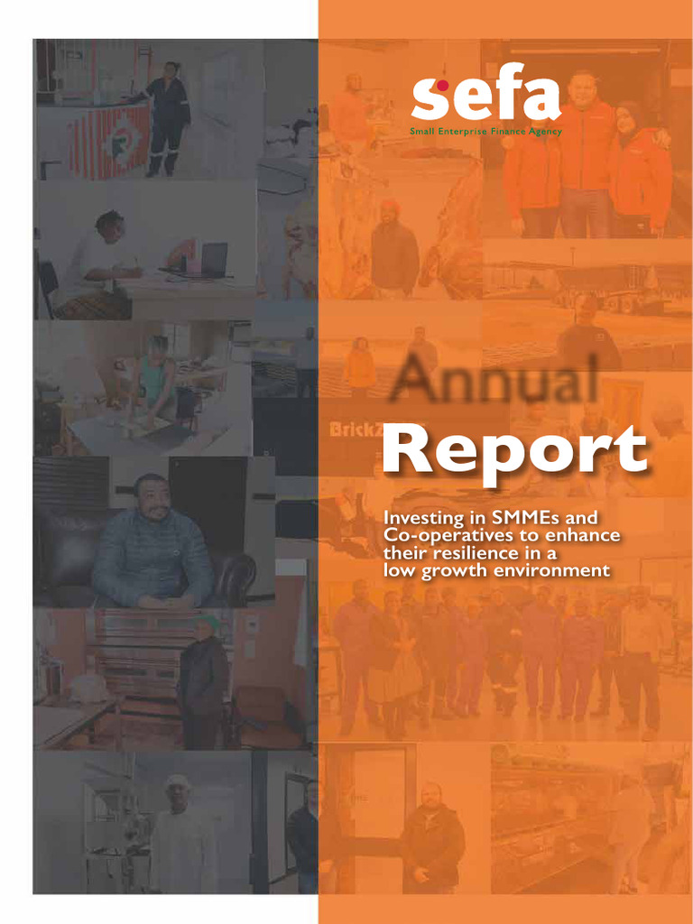 Sefa Annual Report 2022-23 Final Sept 2023 | PDF | Cooperative | Small ...