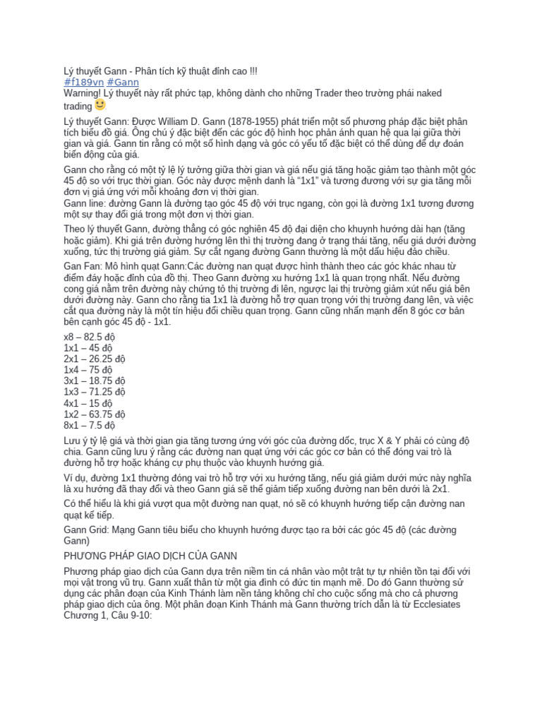 Gann | PDF