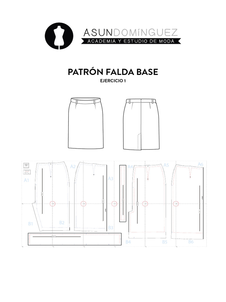 Falda Base A4 Imprimir | PDF