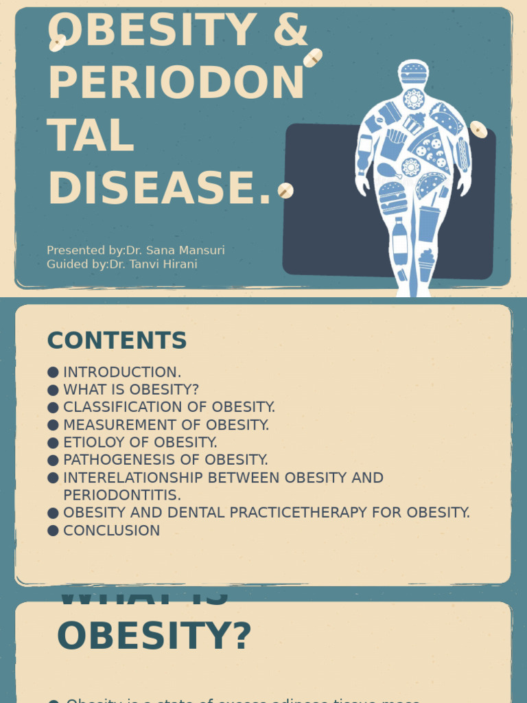 8 Obesity&Periodontitis | PDF | Adipose Tissue | Body Mass Index