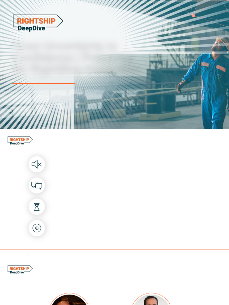 RightShip DeepDive Webinar - RightShip Inspections | PDF | Risk | Safety