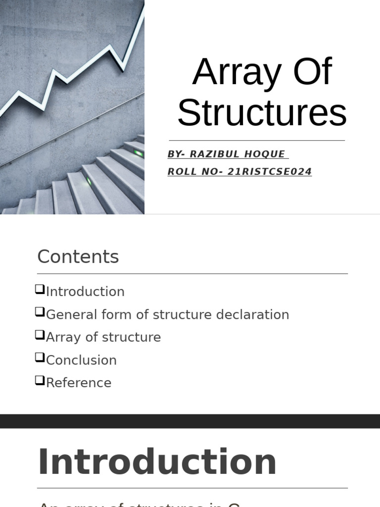 Understanding Array of Structures in C | PDF