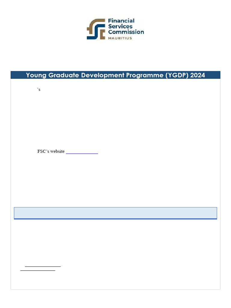 Ygdp Advert-2024 | PDF