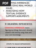 Analyzing Inferences and Audience | PDF | Inference | Argument