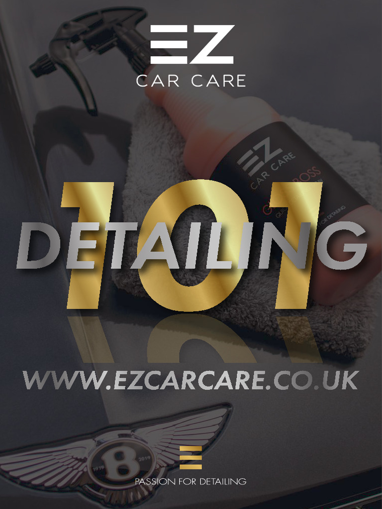 EZ Car Care: Pre Wash Guide | PDF | Adhesive | Paint