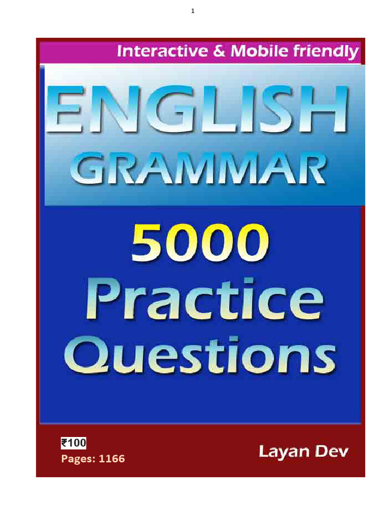 5000 Practice Questions On English Language | PDF | Goose