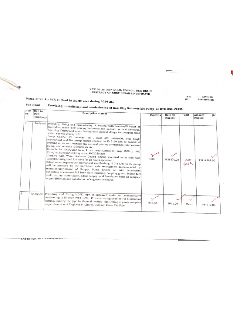 DTC Bus Depot Final PDF | PDF