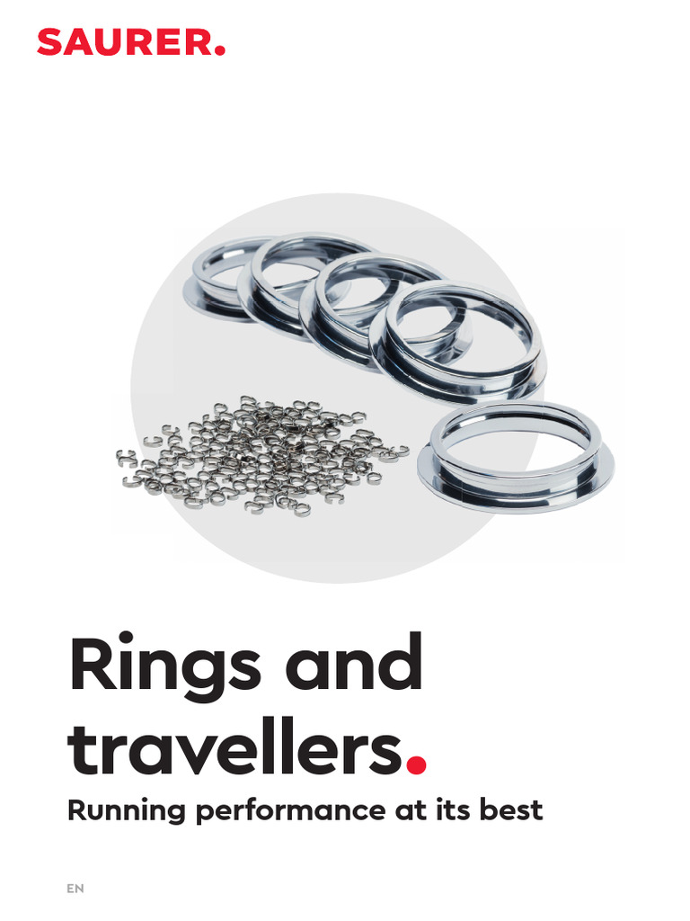 Spinning Rings and Travellers Overview | PDF | Spinning (Textiles) | Yarn