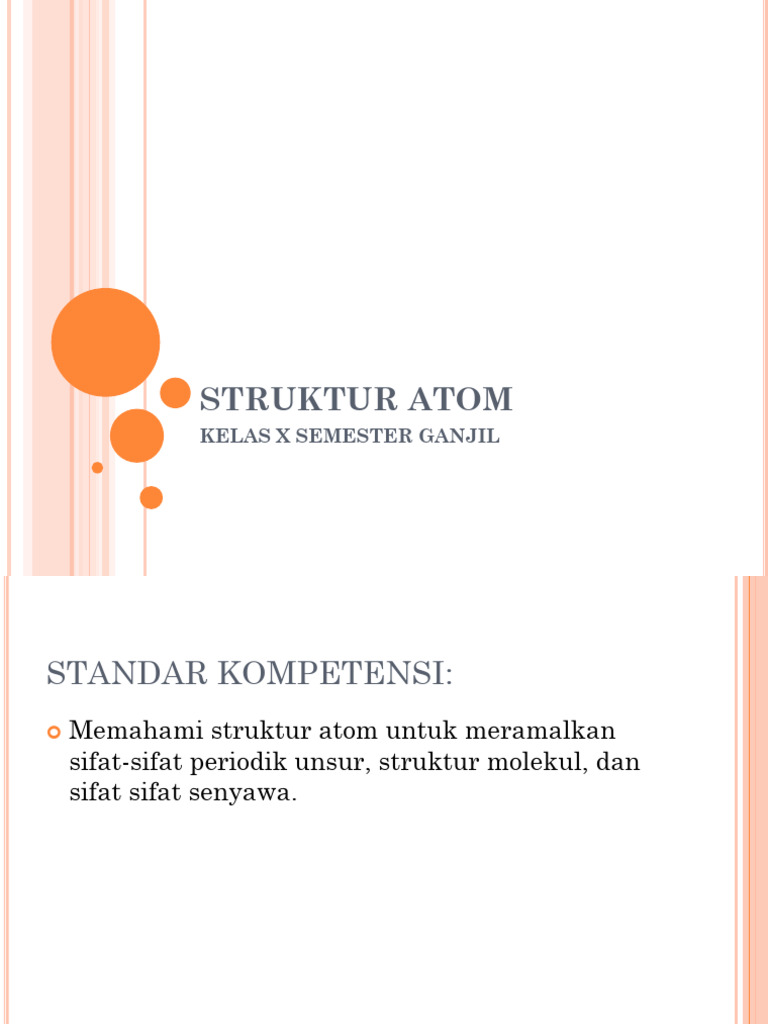 Struktur Atom | PDF