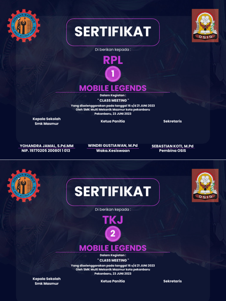 Purple Futuristic Award Achievement Certificate | PDF