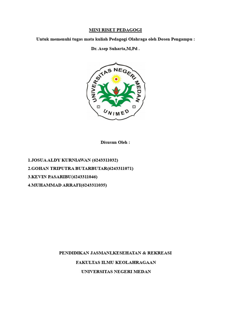 Mini Riset Pedagogi Kelompok 3 | PDF