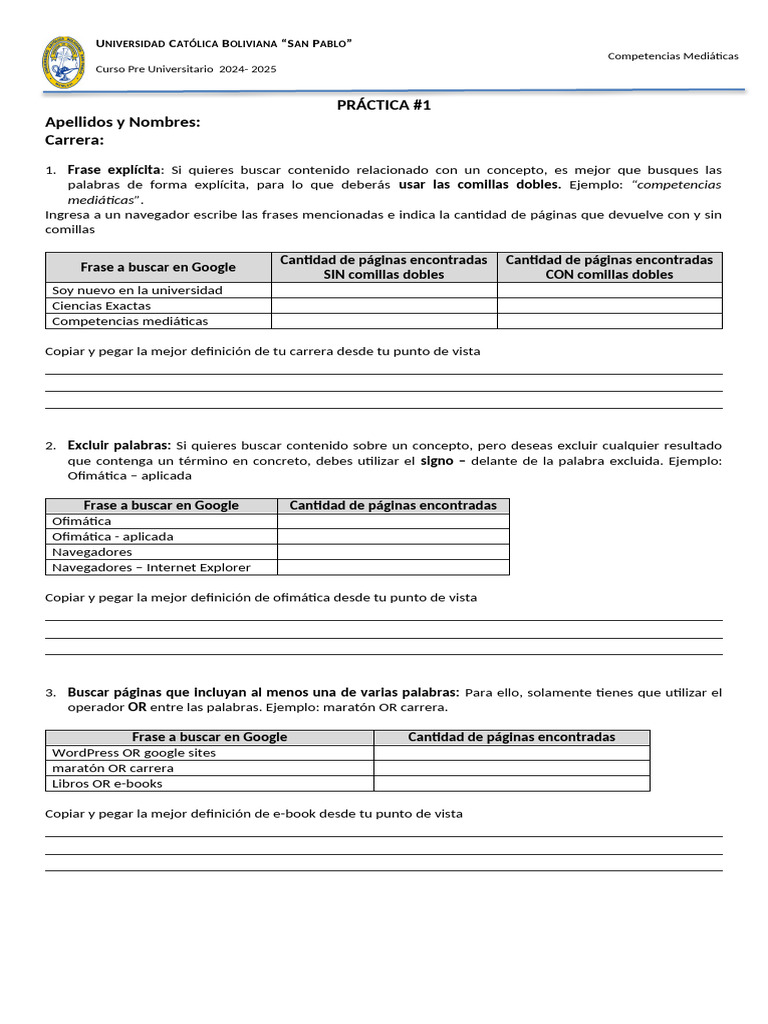 Practica1 Busqueda de Informacionp5 | PDF | Red mundial | Internet y web