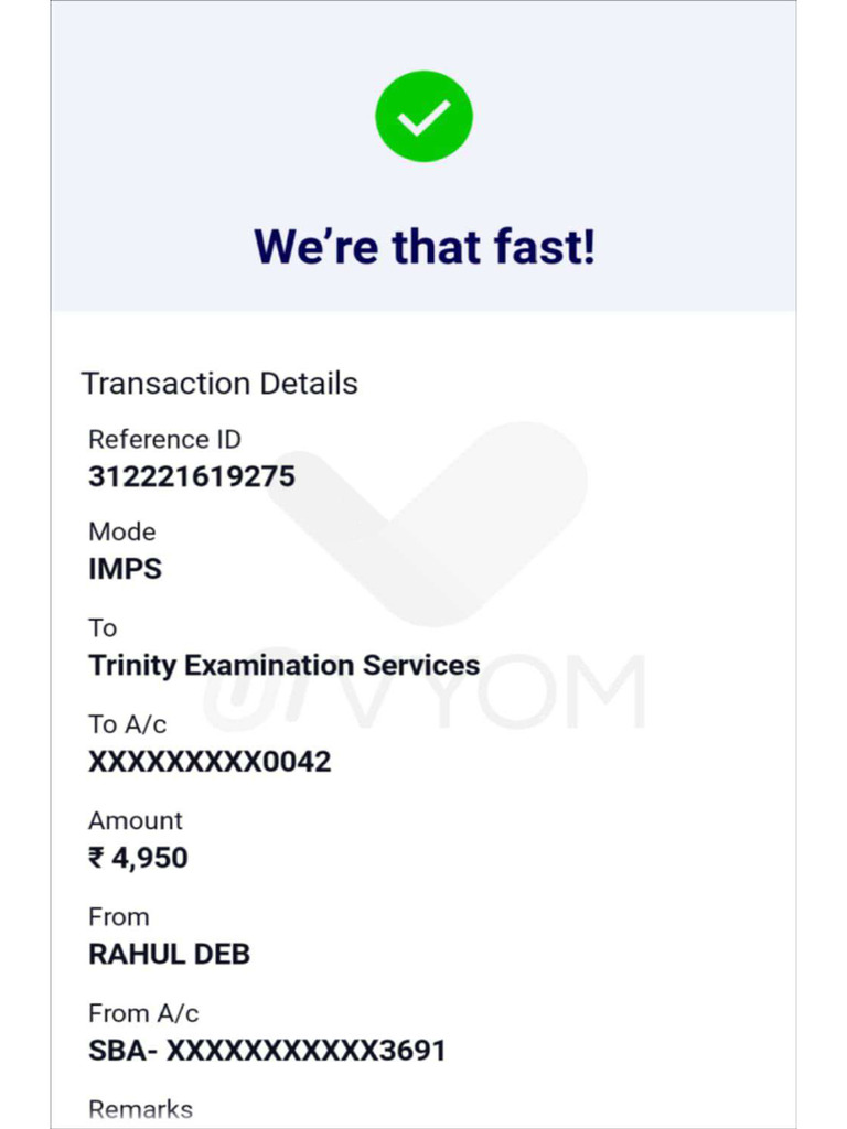 Payment Proof | PDF