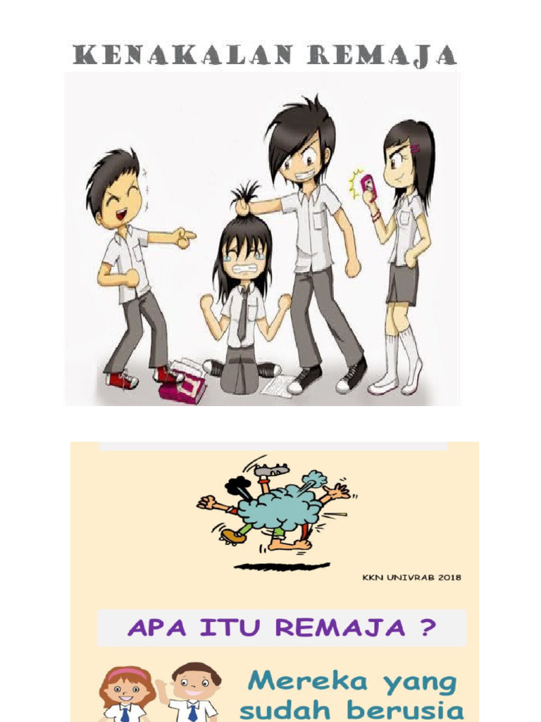 kenakalan remaja | PDF