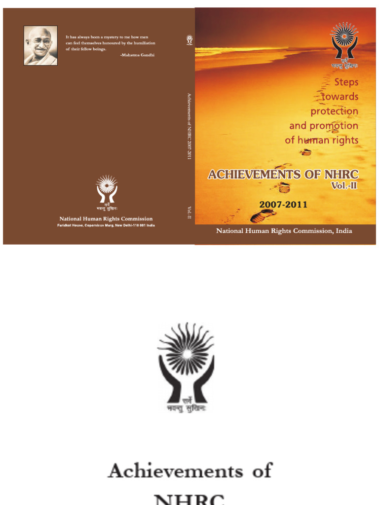 Achievements of NHRC Vol II | PDF | Prison | Mental Health