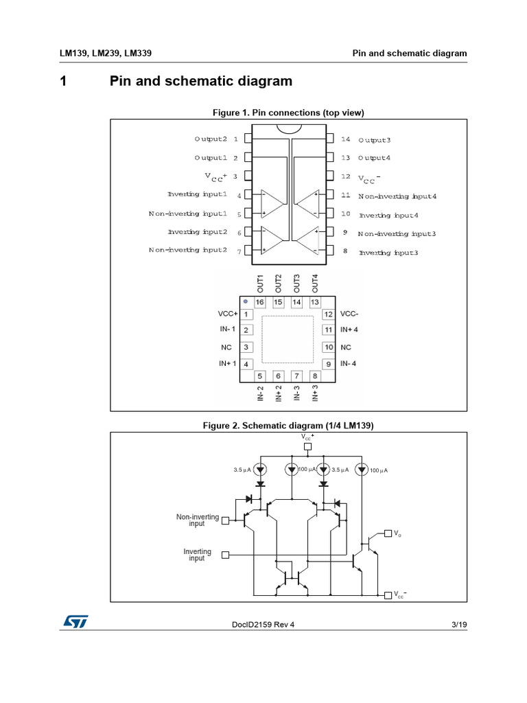 lm139 - Pin Reverse | PDF
