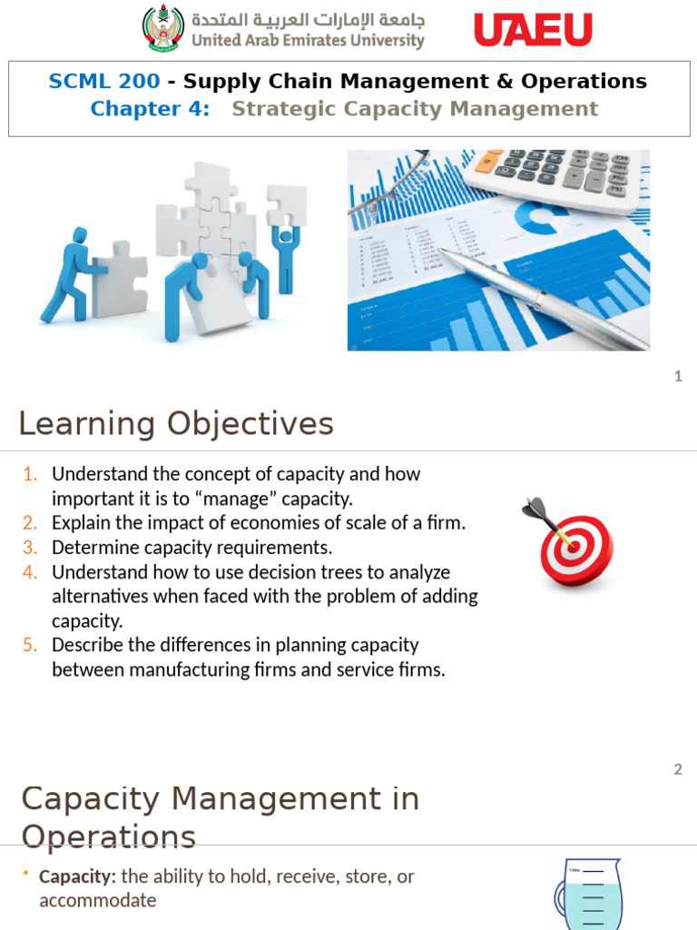 Strategic Capacity Management Overview | PDF | Economies Of Scale ...
