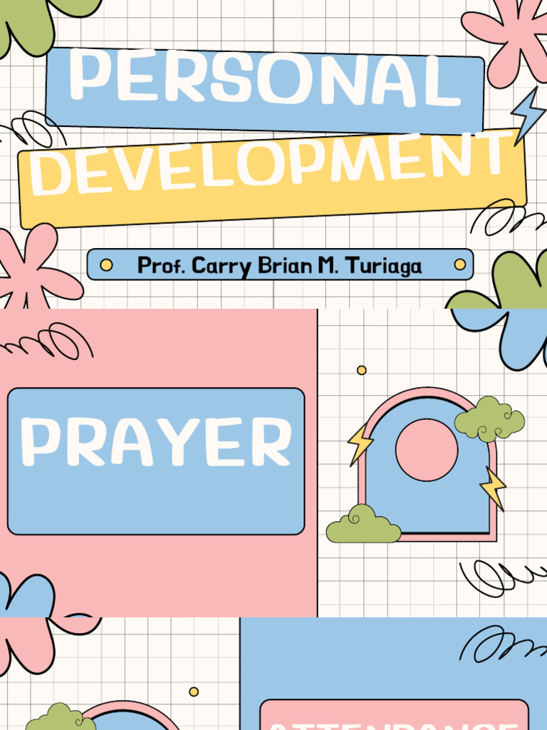 Perdev Persons and Careers | PDF | Self Efficacy | Self Concept