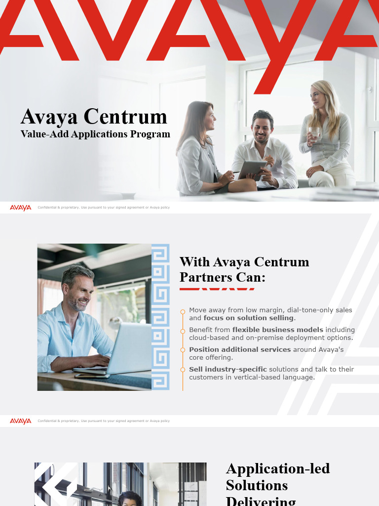 Avaya Centrum Applications_Overview | PDF | Customer Relationship Management | Microsoft Sql Server