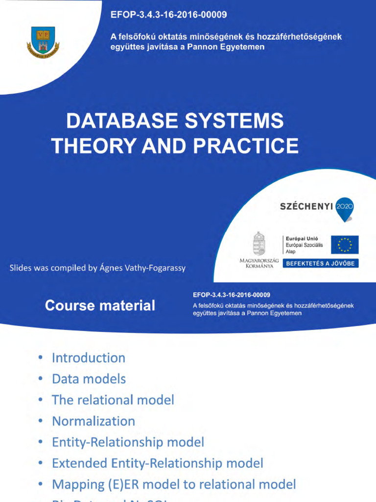 Database Systems Theory and Practice | PDF