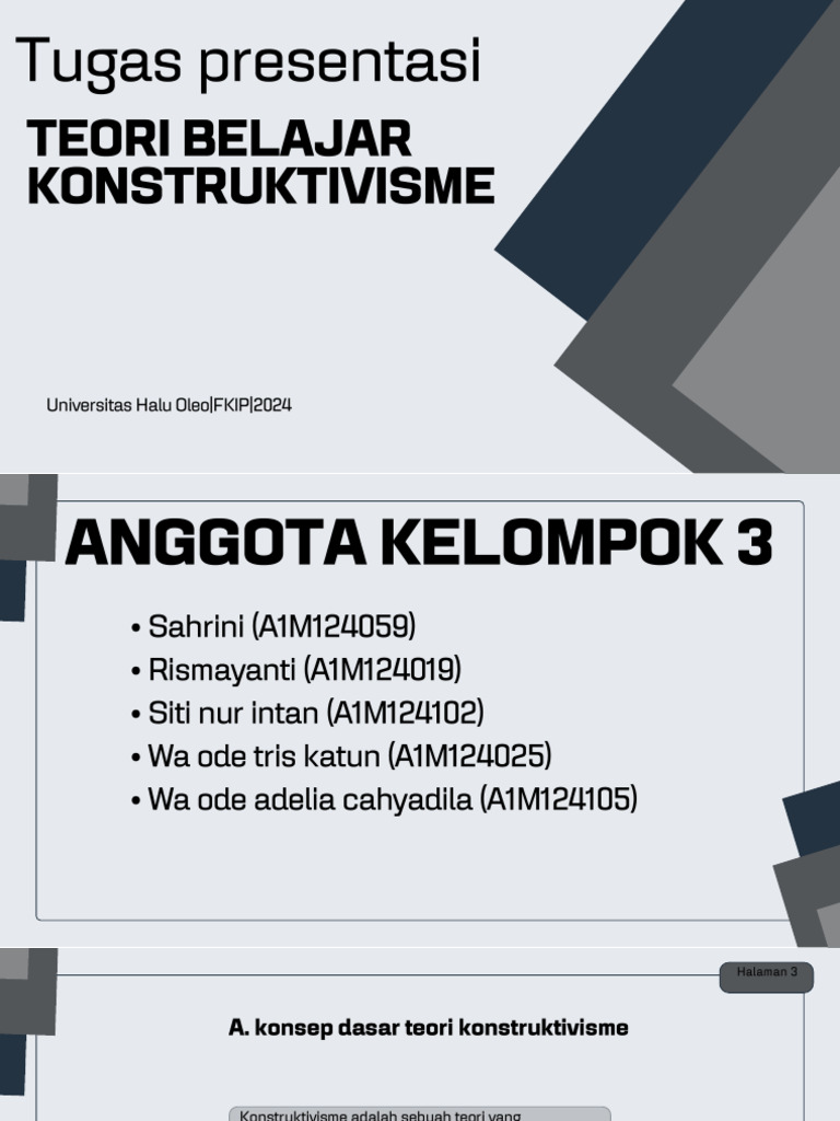 Kelompok III Teori Belajar B Indo | PDF