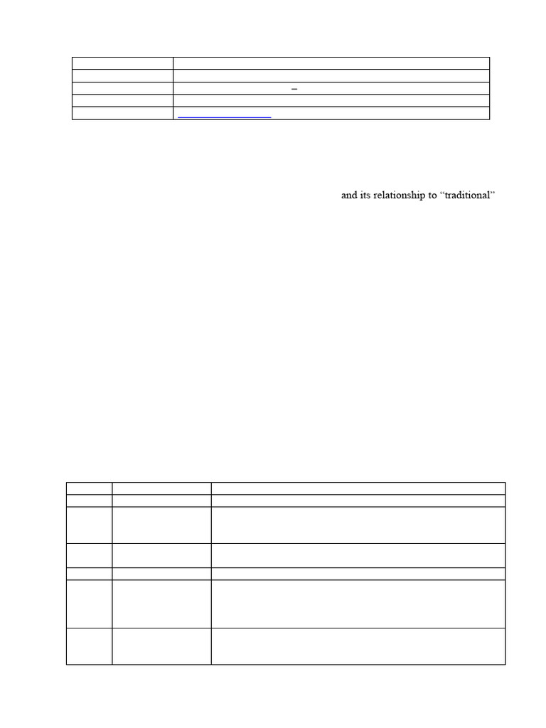 CCS 2211 OOP1 Course Outline (2024) | PDF | Method (Computer ...