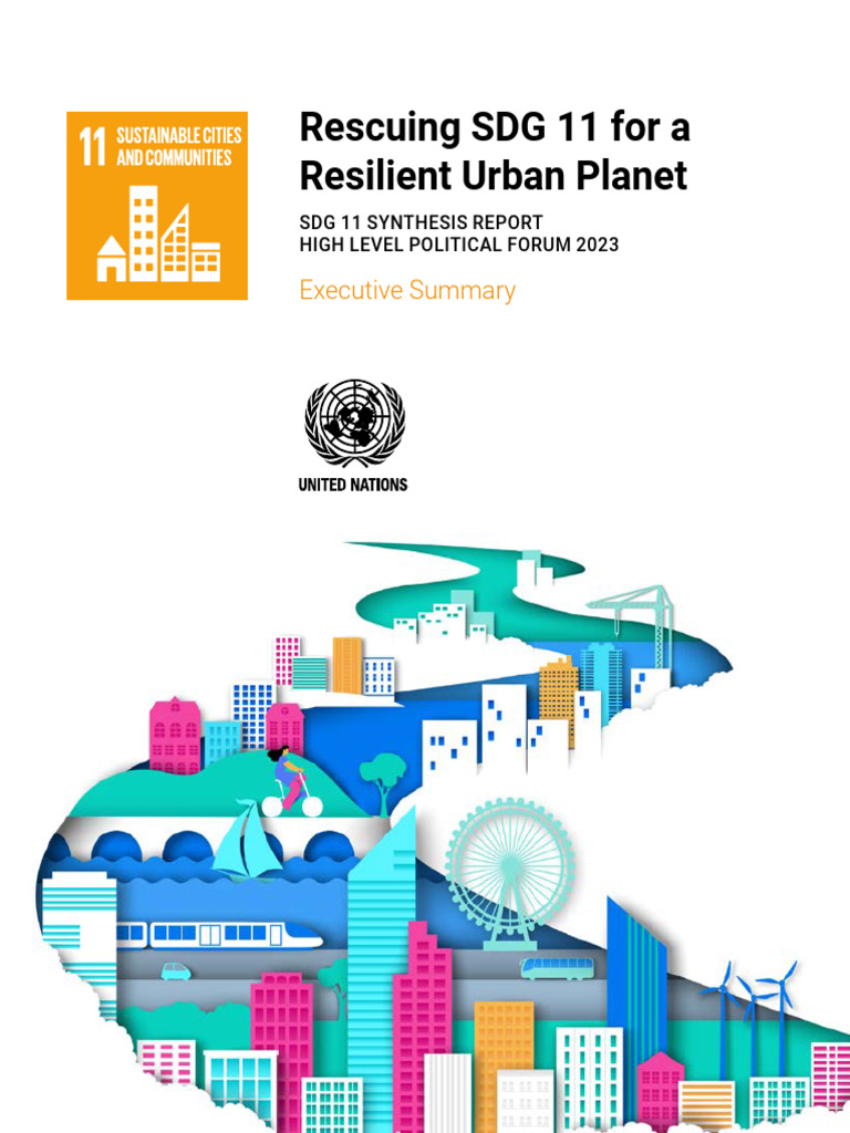 SDG 11 Synthesis Report 2023 Executive Summary 2023 | PDF | Disaster ...