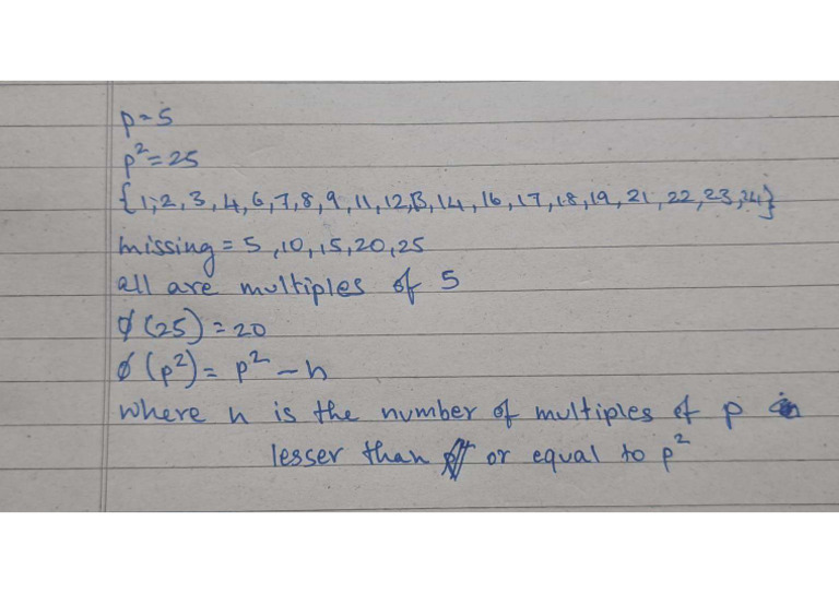 Formula for phi ( p^2) | PDF