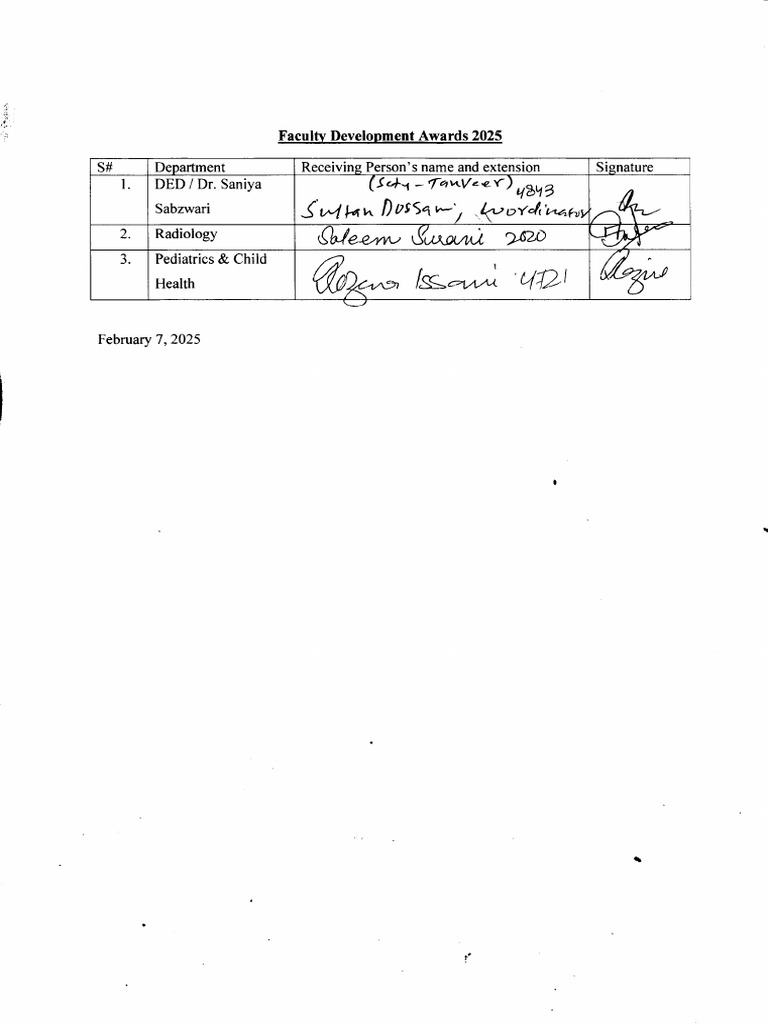 Receiving FDA 2025 | PDF